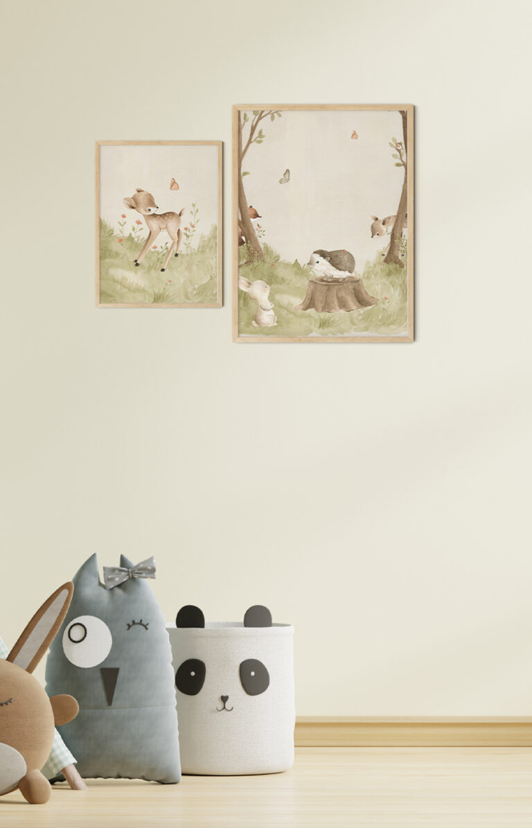 Poster voor de kinderkamer