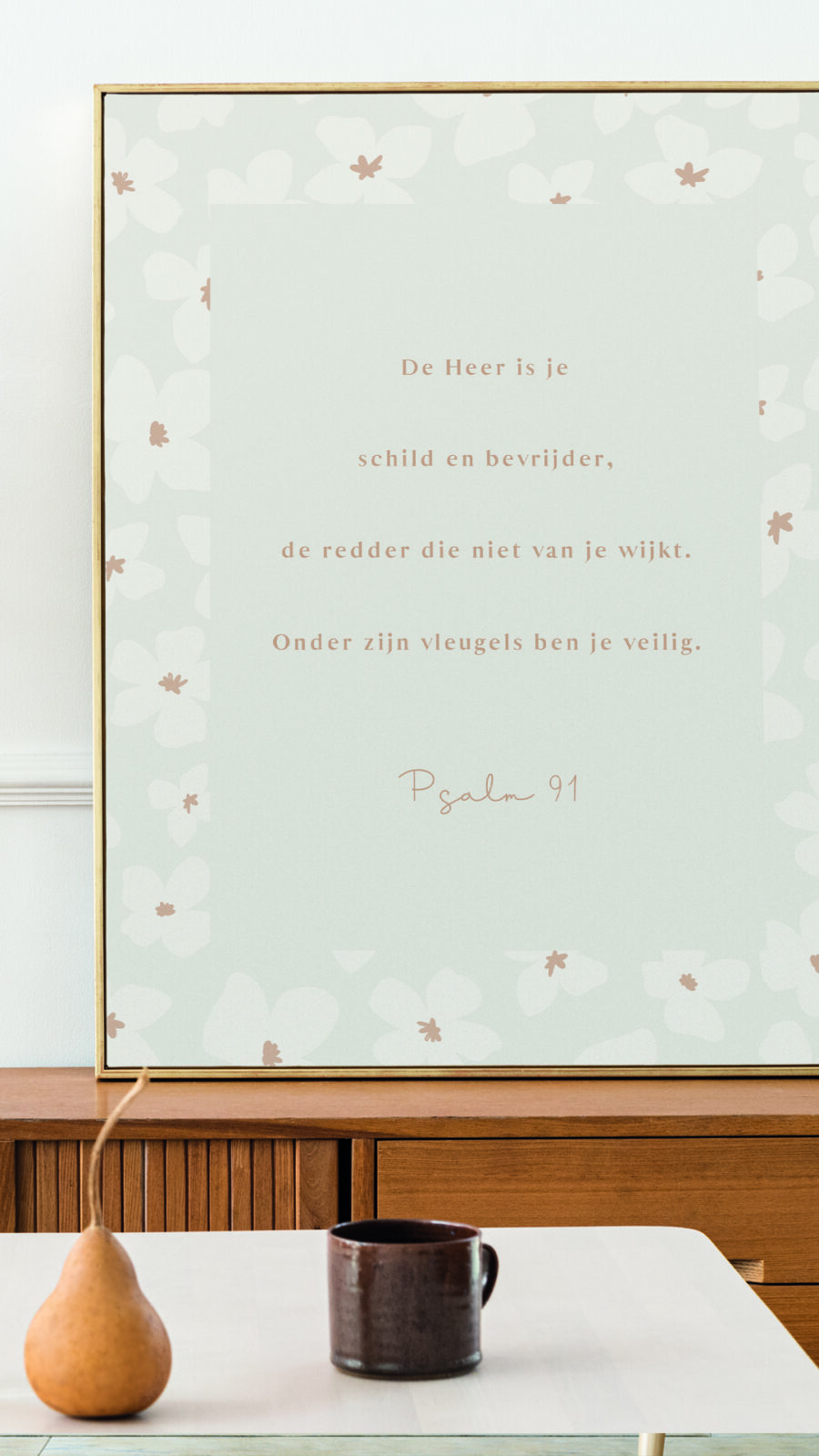 Christelijke poster voor eigen Bijbeltekst | imints