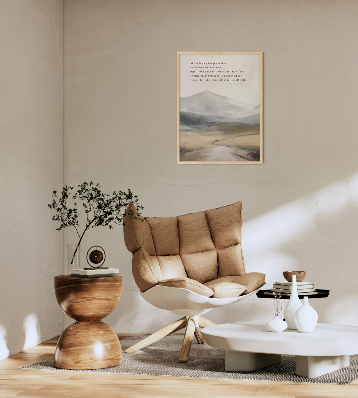 Christelijke poster Jesaja 54 vers 10 | imints