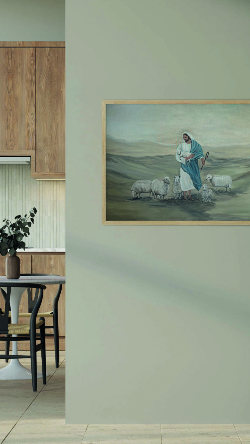 Christelijke poster 'de goede Herder'. | imints